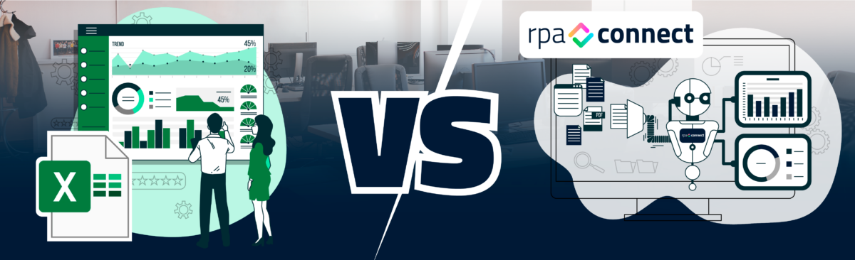 RPA Connect supera a Excel para la automatización RPA